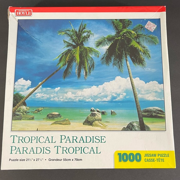 Hoyle | Games | Hoyle Tropical Paradise Puzzle 00 Pieces Sealed New Old ...